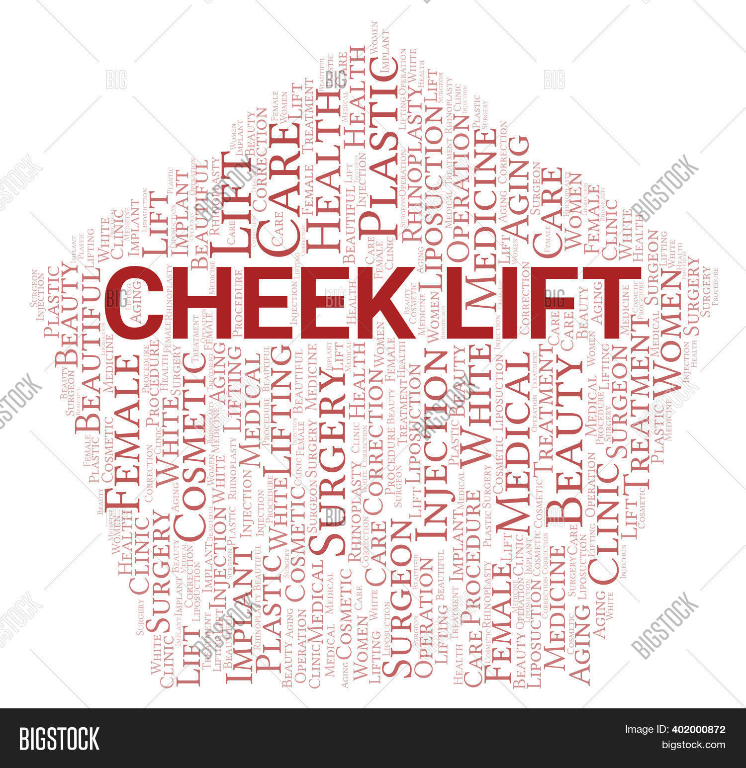 Cheek Lift Typography Image & Photo (Free Trial) | Bigstock