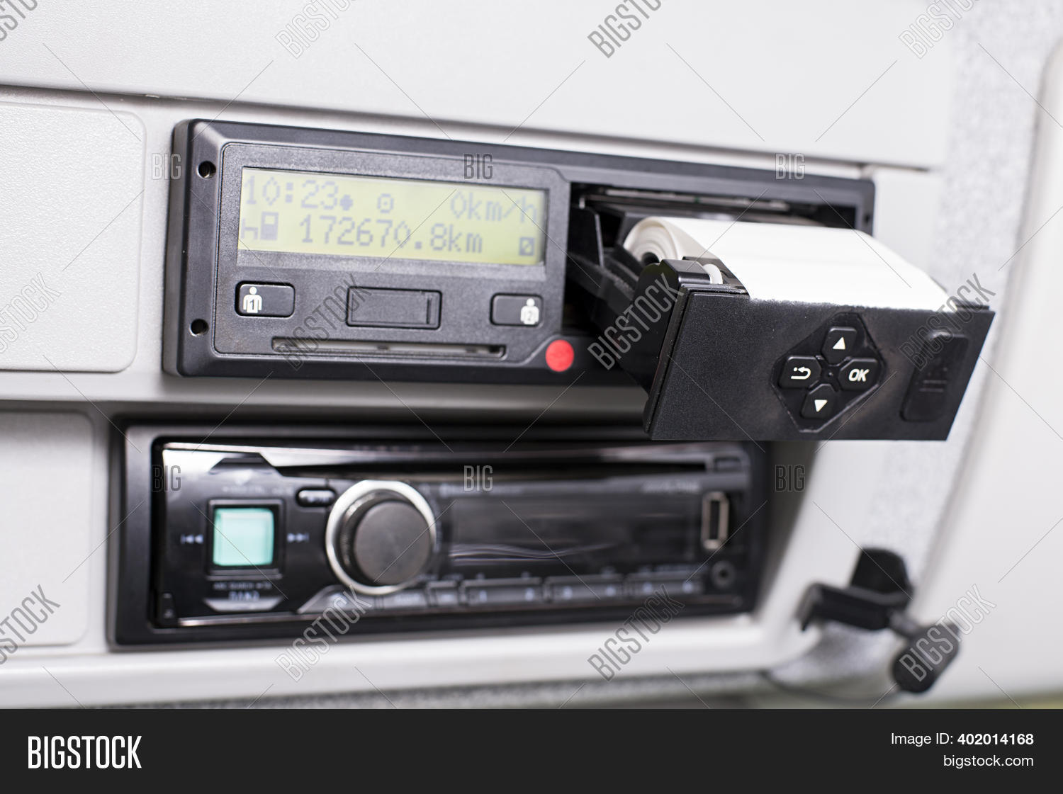 Digital Tachograph Image & Photo (Free Trial) | Bigstock