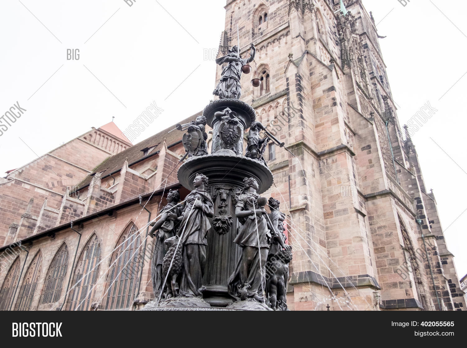 Statues Nuremberg City Image & Photo (Free Trial) | Bigstock