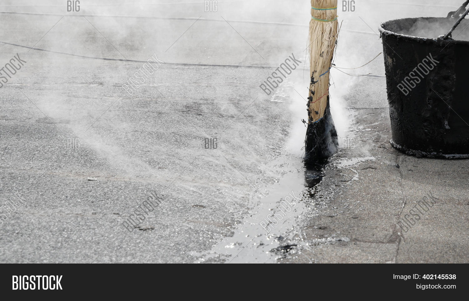 Roof Repair Tar. Image & Photo (Free Trial) | Bigstock