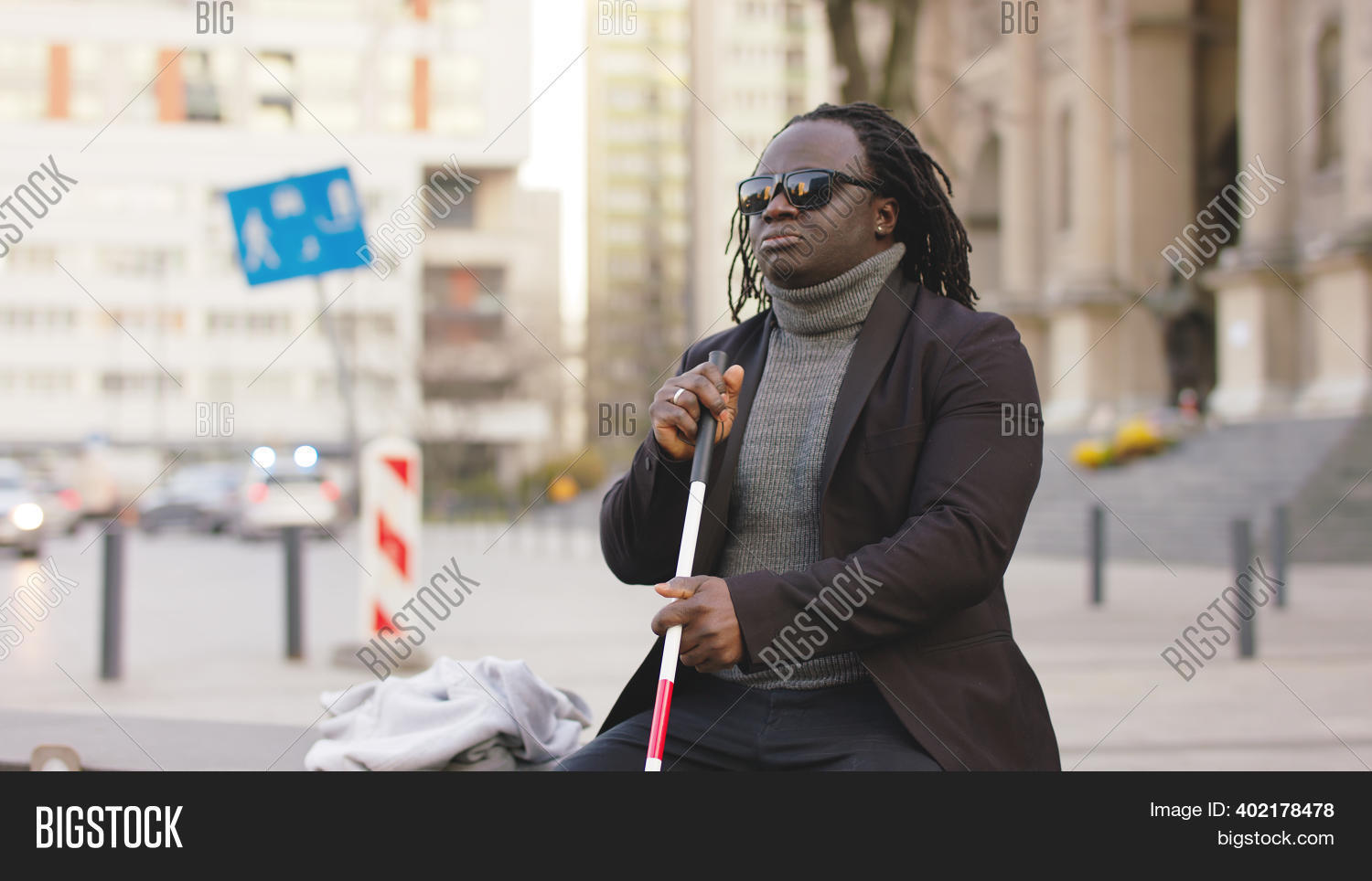 Blind Black Man Image & Photo (Free Trial) | Bigstock
