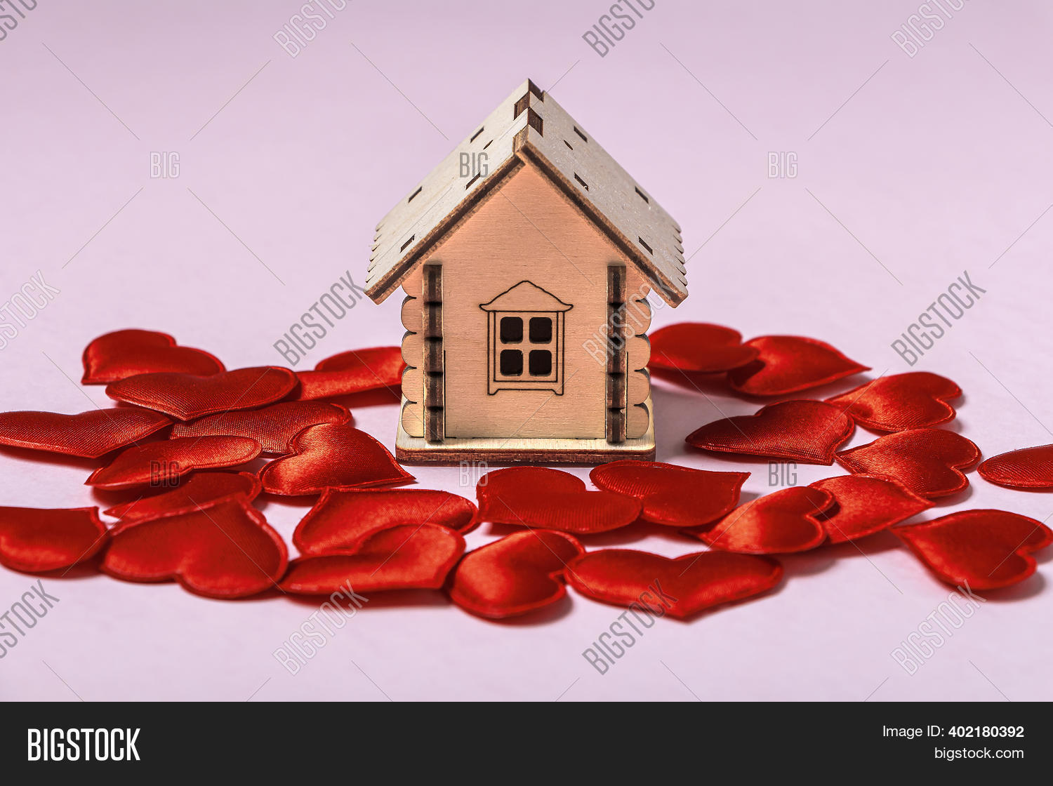 Wooden Toy House Red Image & Photo (Free Trial) | Bigstock