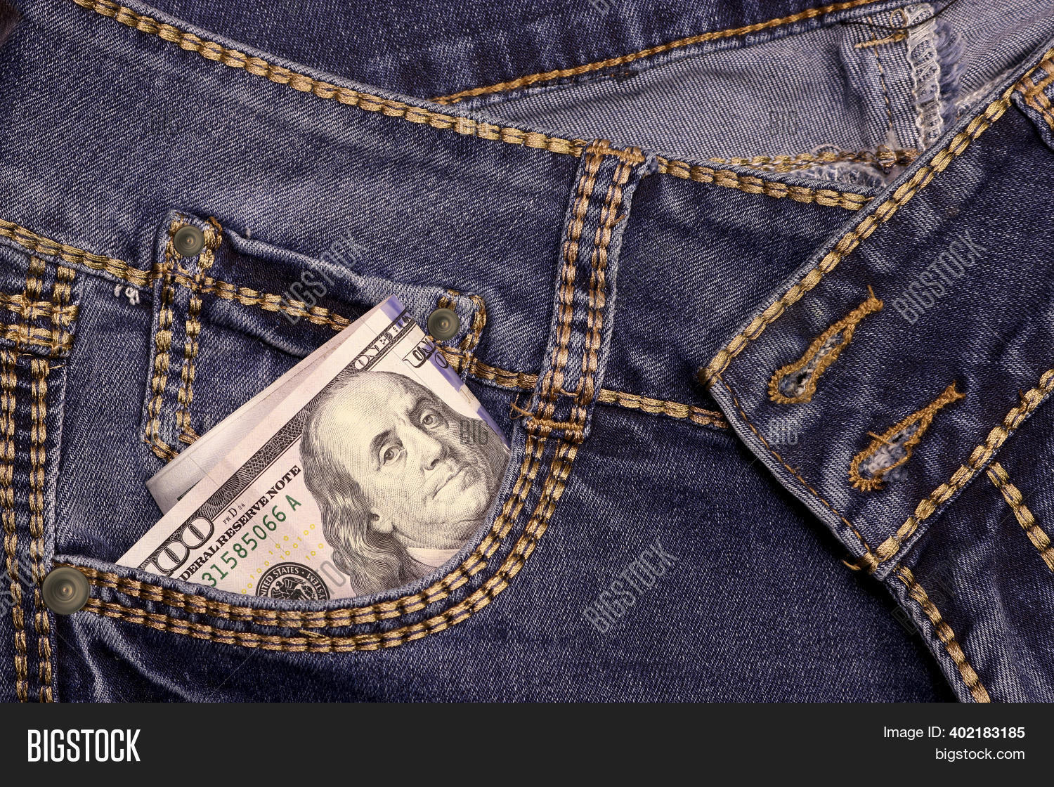 Stack American Hundred Image & Photo (Free Trial) | Bigstock