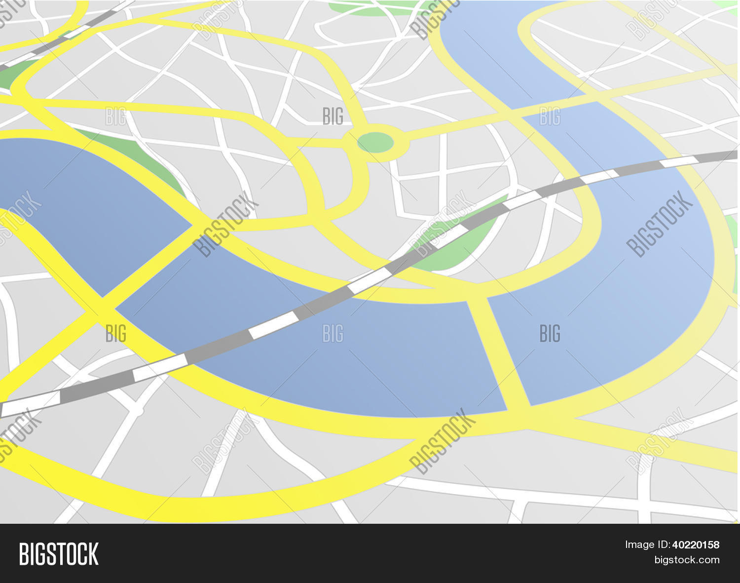 Illustration City Map Vector & Photo (Free Trial) | Bigstock
