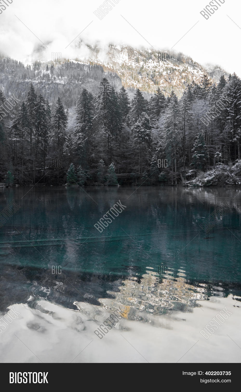 Blausee Lake, Image & Photo (Free Trial) | Bigstock