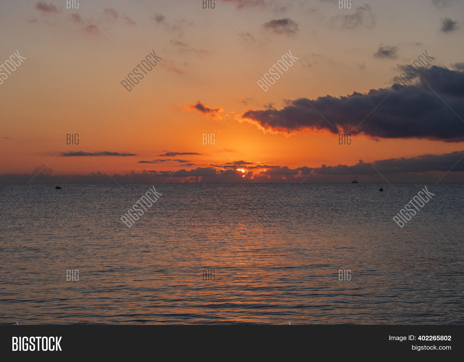 Sunrise Red Orange Sun Image & Photo (Free Trial) | Bigstock