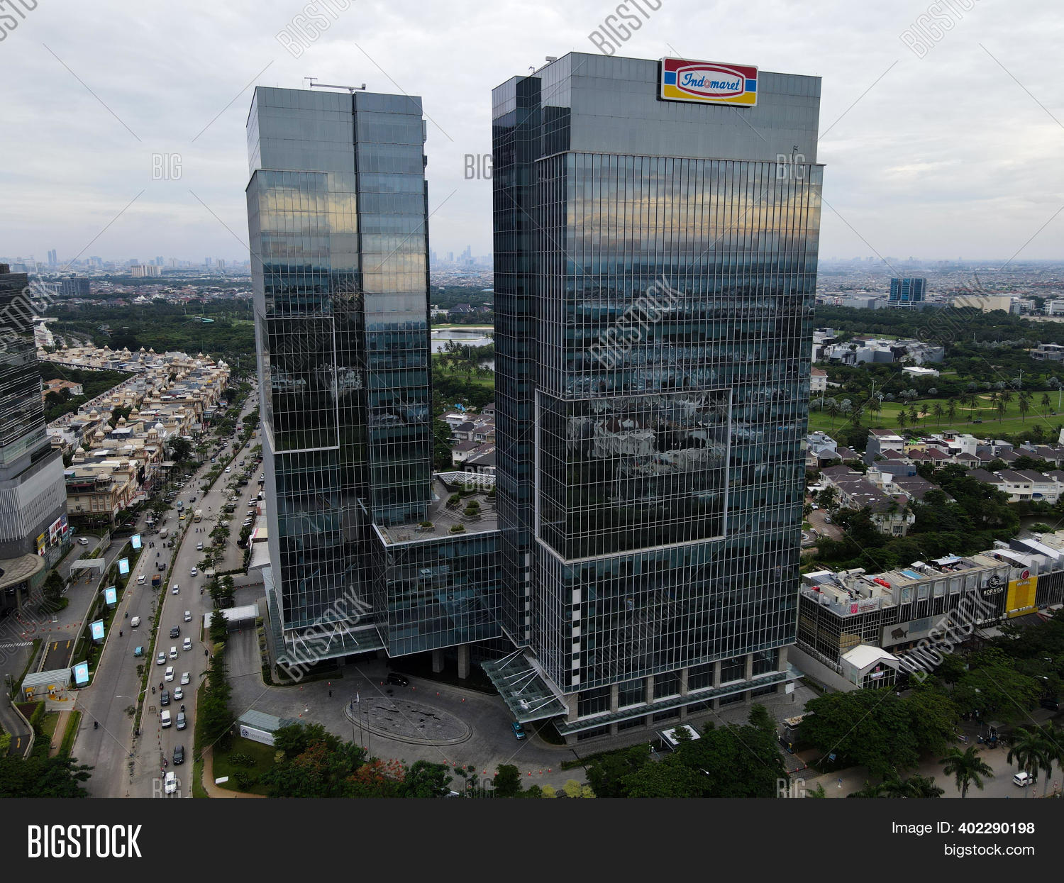 Aerial View Office Image & Photo (Free Trial) | Bigstock