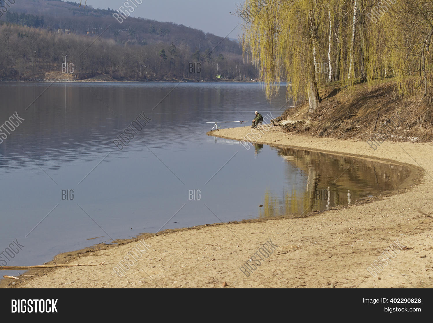 Water Area Dam Sandy Image & Photo (Free Trial) | Bigstock