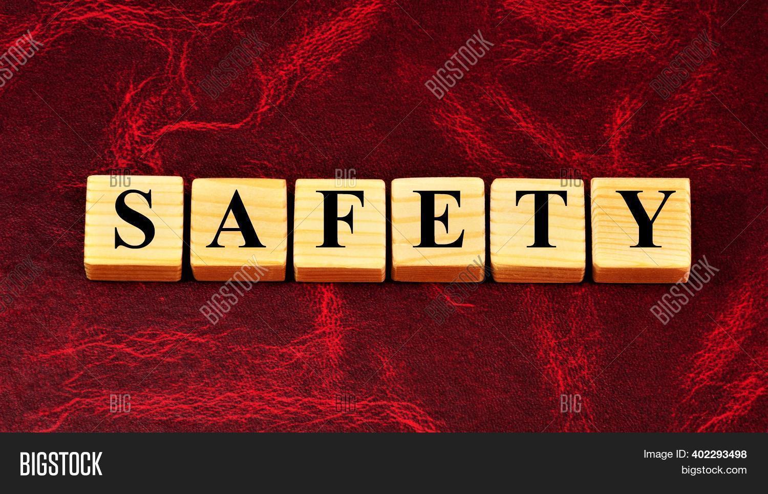 Safety. Text Label, Image & Photo (Free Trial) | Bigstock