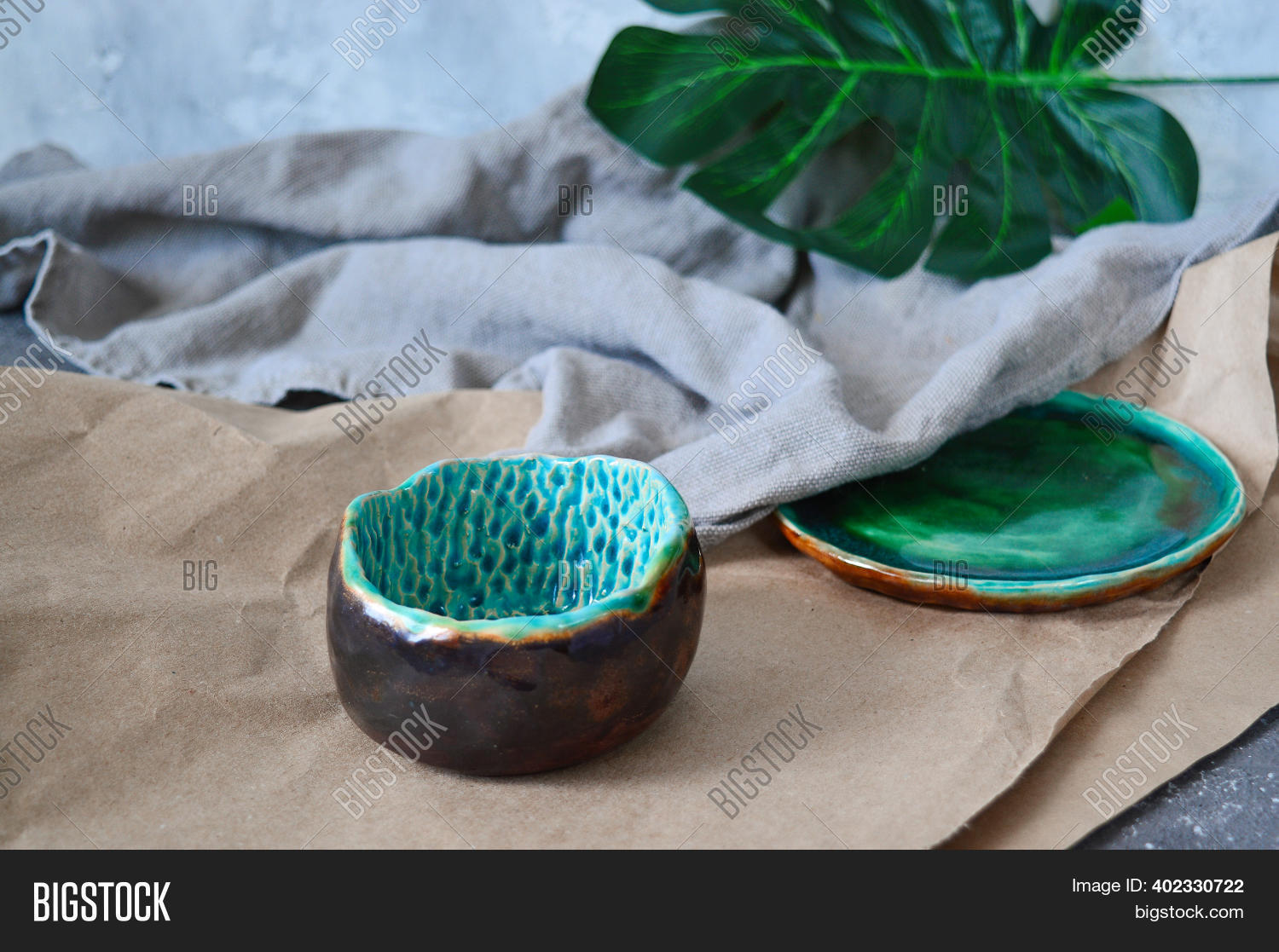 Clay Plates, Handmade Image & Photo (Free Trial) | Bigstock
