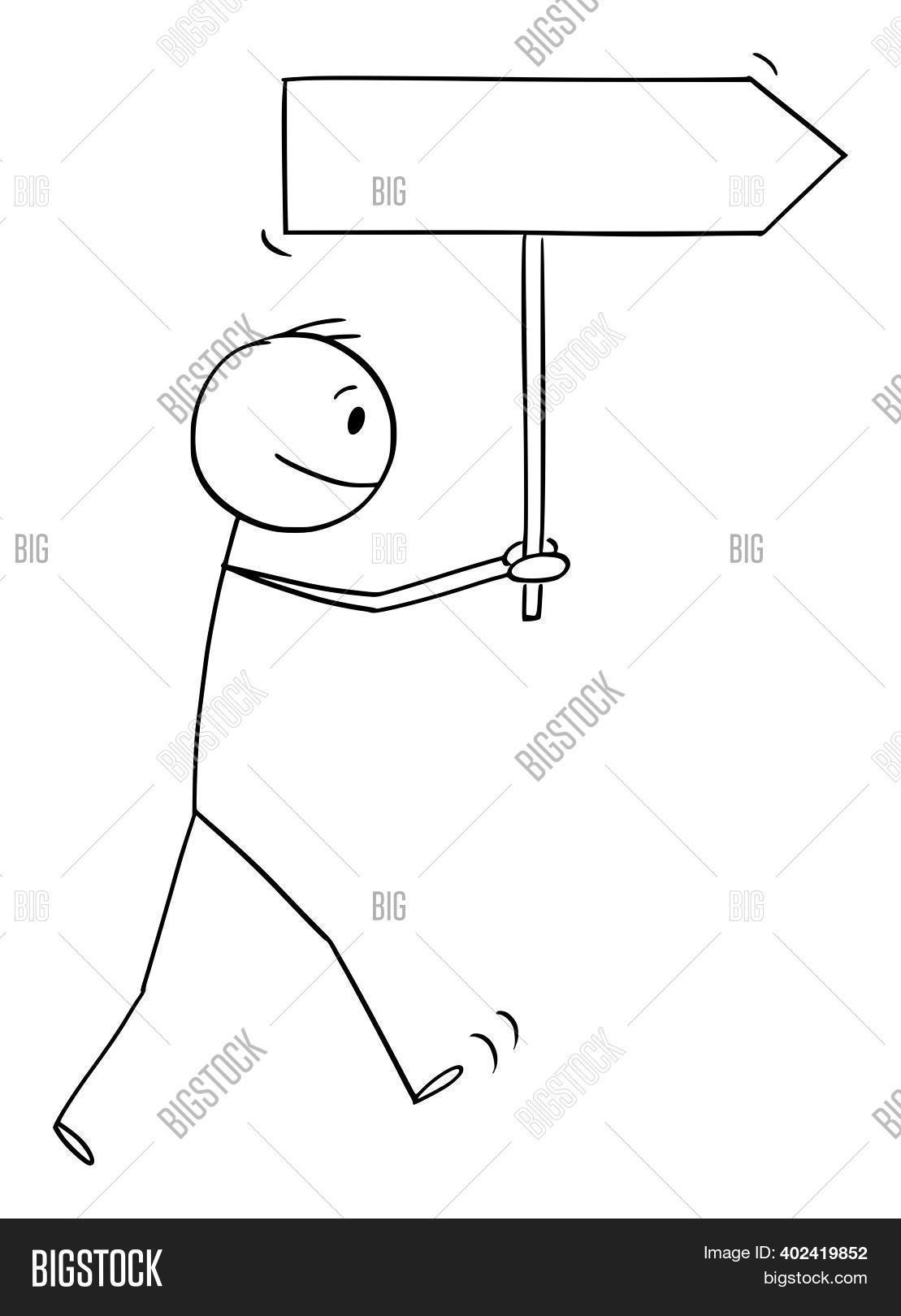 Cartoon Stick Figure Image & Photo (Free Trial) | Bigstock