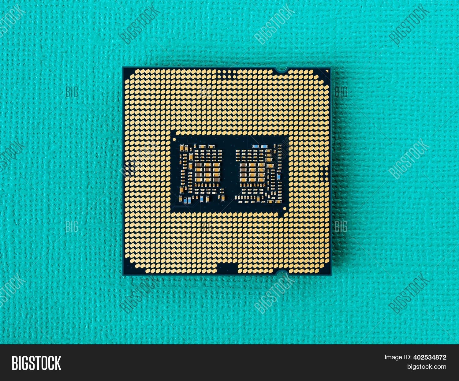 Pc Micro Cpu Gold Image & Photo (Free Trial) | Bigstock