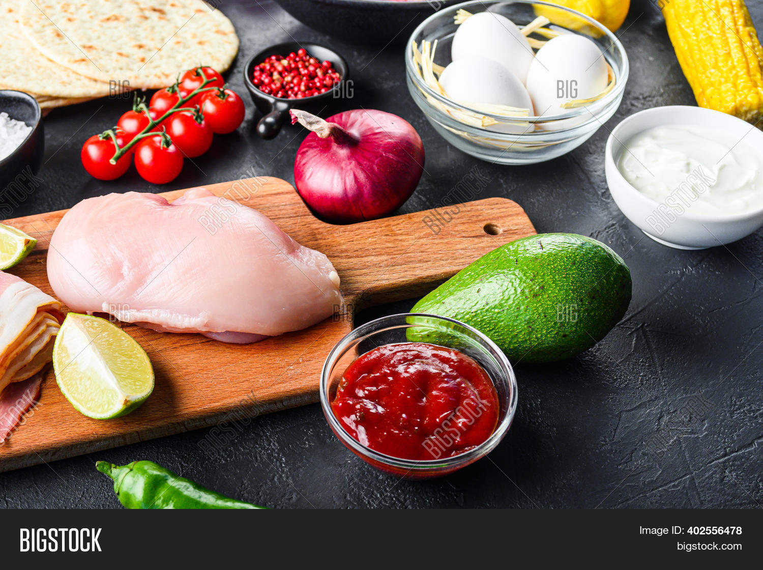 Mixed Mexican Food Image & Photo (Free Trial) | Bigstock