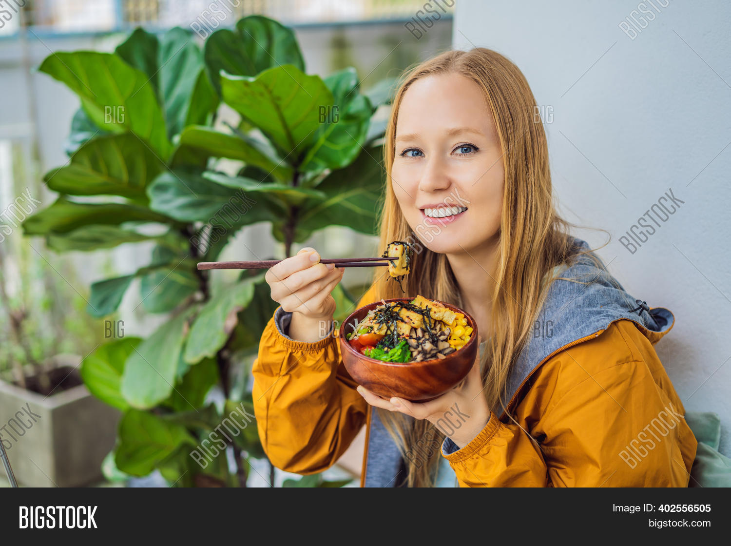 Woman Eating Raw Image & Photo (Free Trial) | Bigstock