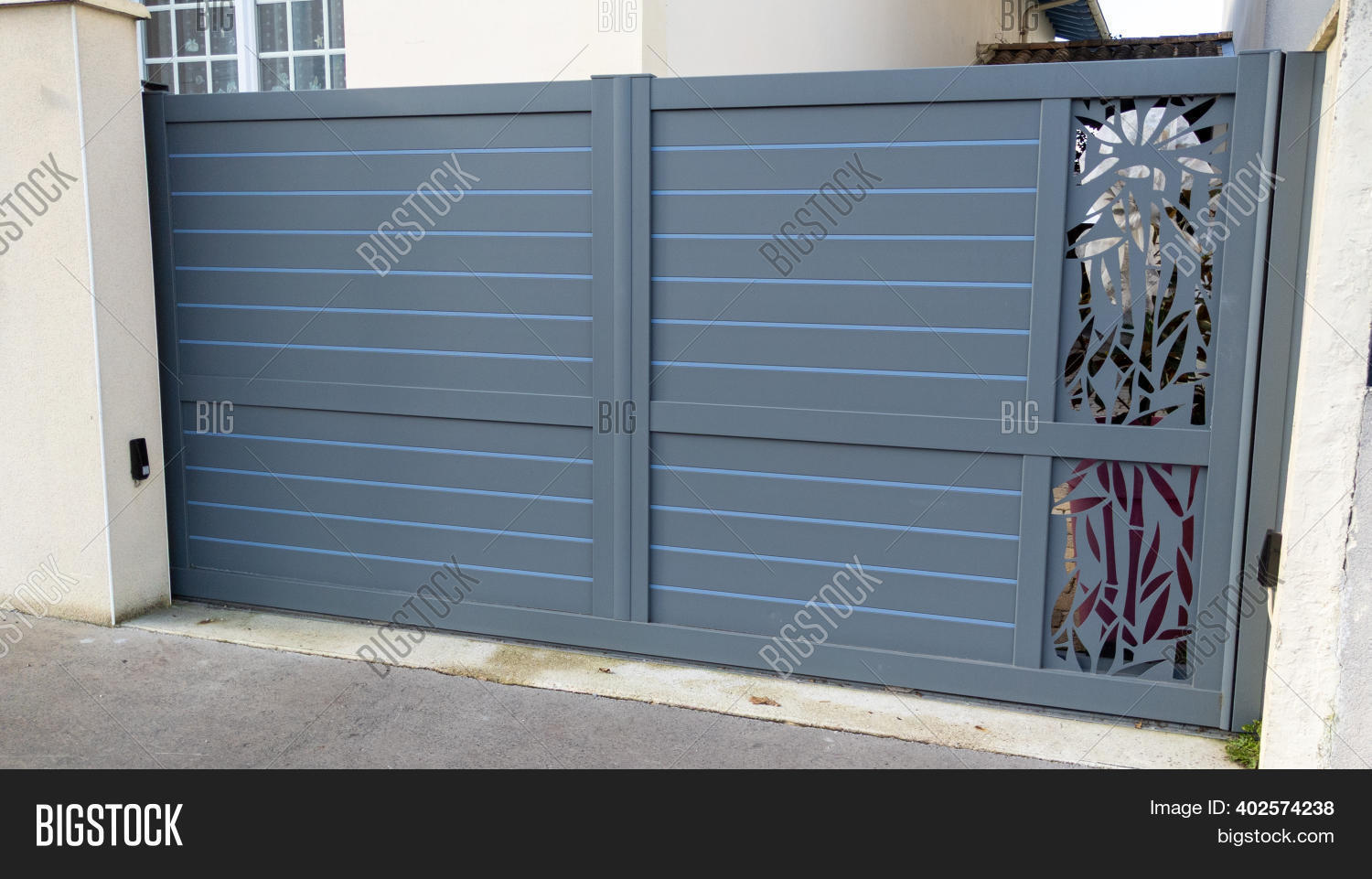 Modern Grey Gate Image & Photo (Free Trial) | Bigstock