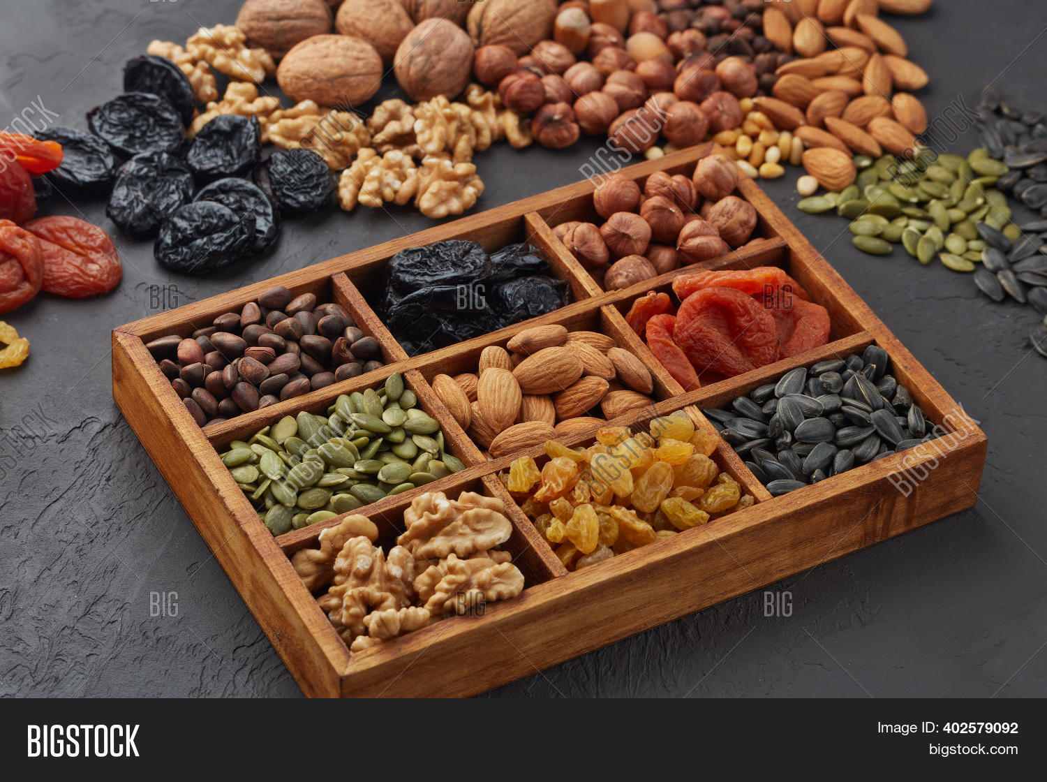 Various Varieties Nuts Image & Photo (Free Trial) | Bigstock