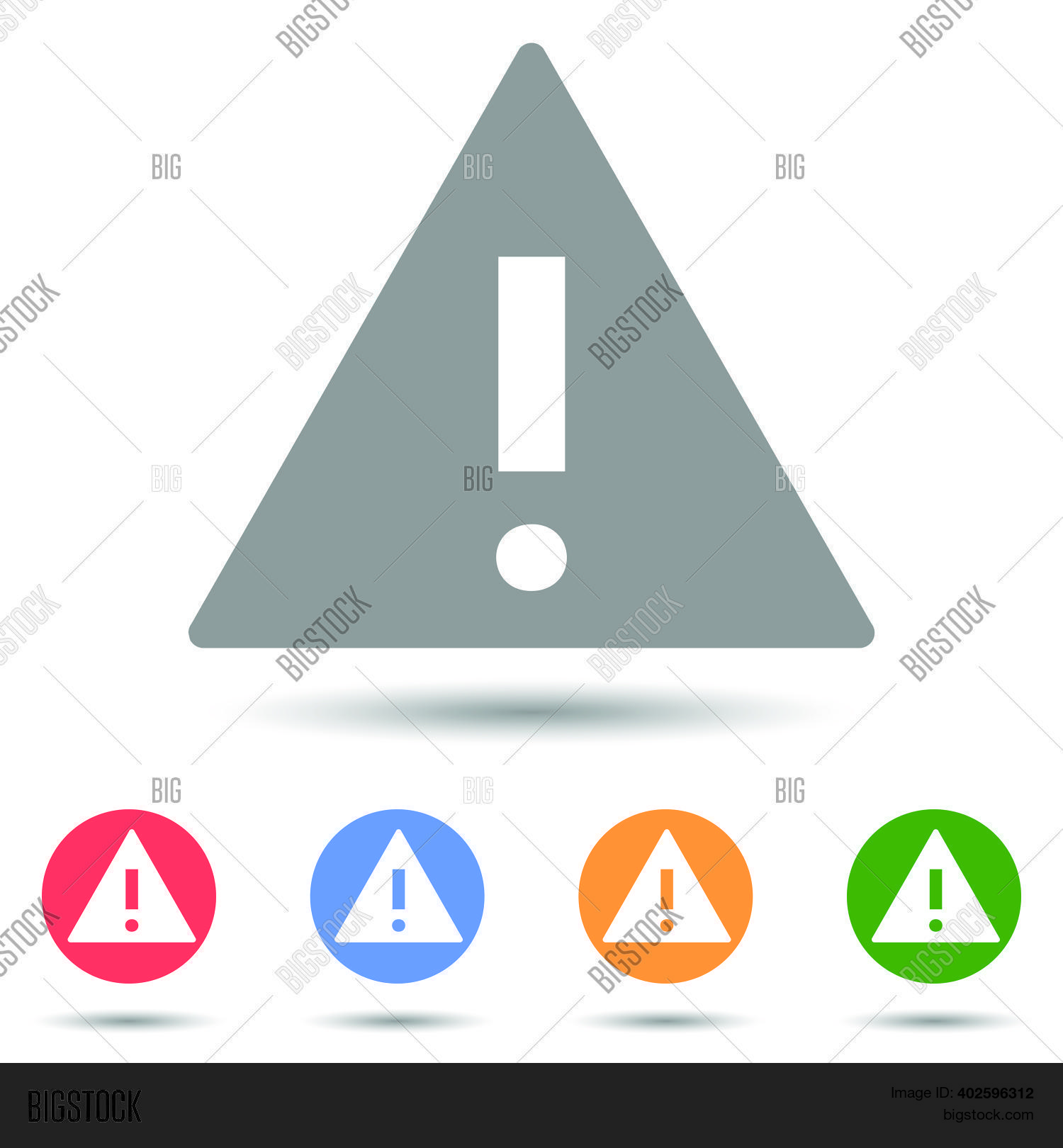 General Warning Sign Vector & Photo (Free Trial) | Bigstock