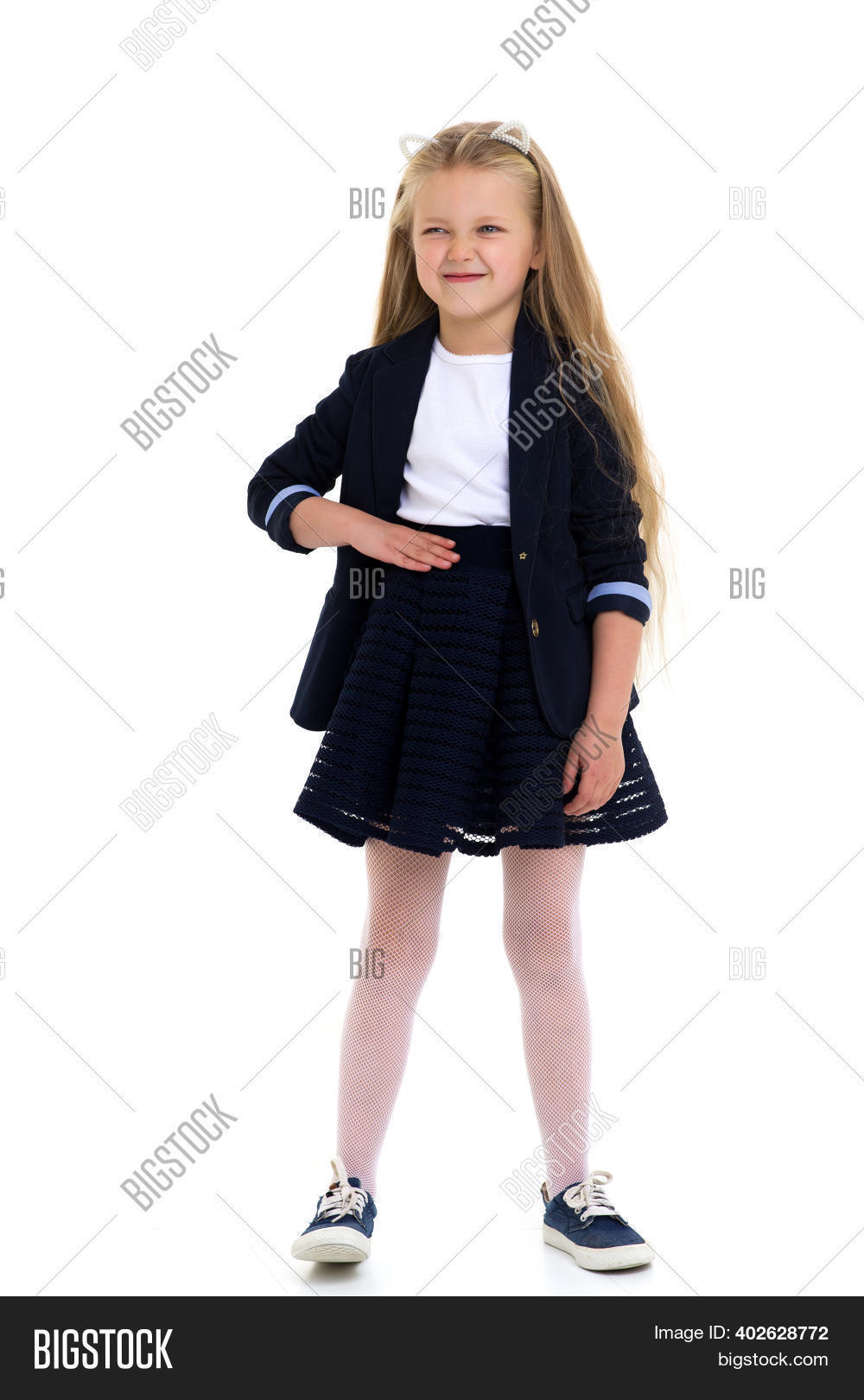 Blonde Girl School Image & Photo (Free Trial) | Bigstock