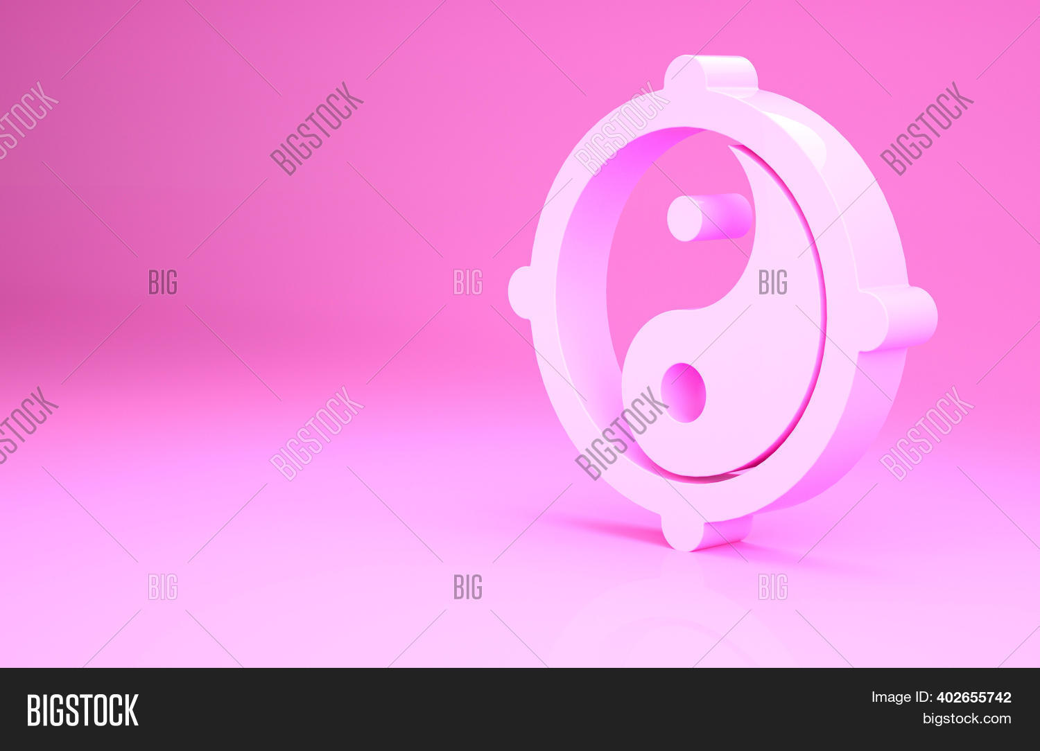 Pink Yin Yang Symbol Image & Photo (Free Trial) | Bigstock
