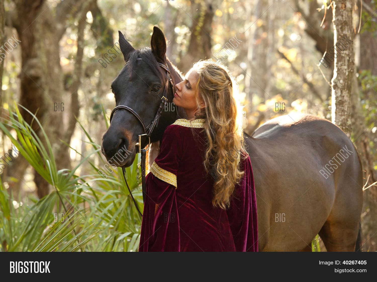Woman Medieval Dress Image & Photo (Free Trial) | Bigstock