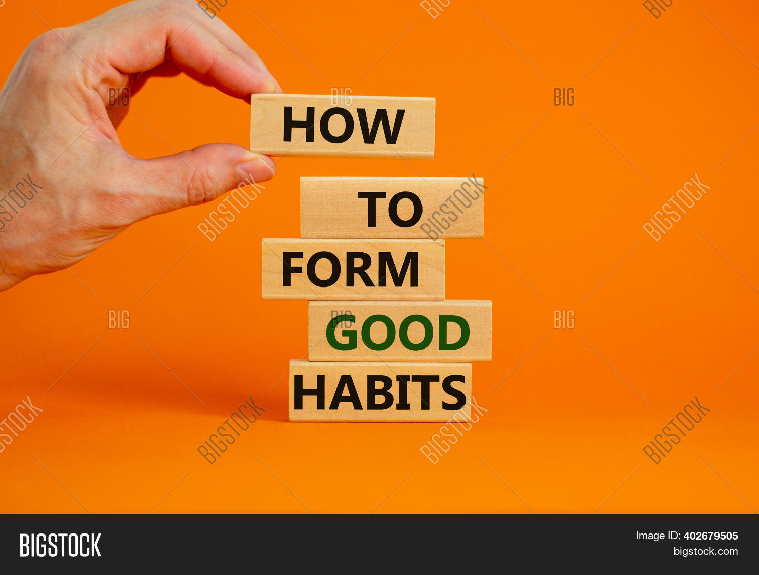 Build Good Habits Image & Photo (Free Trial) | Bigstock