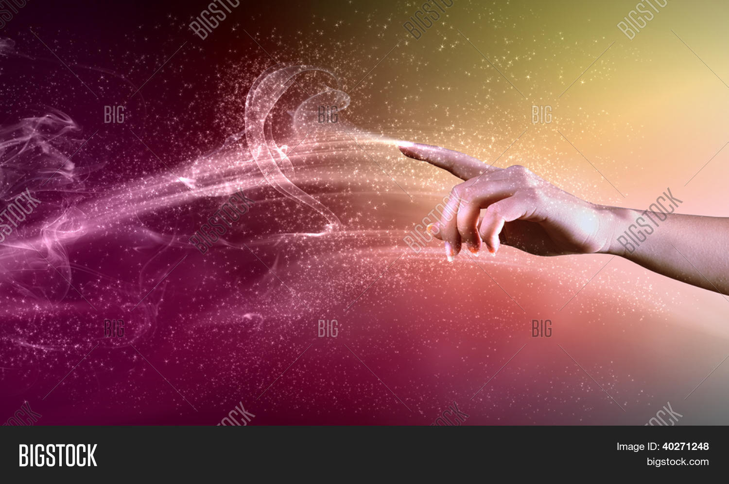 Magical Hand Image & Photo (Free Trial) | Bigstock