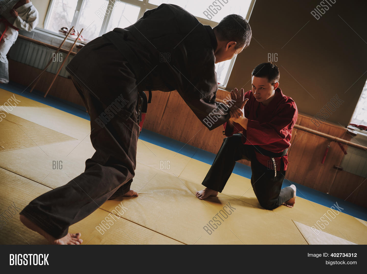 Karate Players Image & Photo (Free Trial) | Bigstock