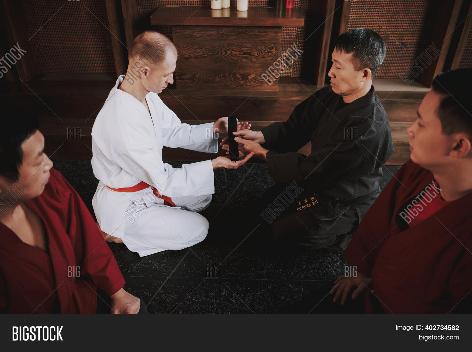 Karate Players Image & Photo (Free Trial) | Bigstock
