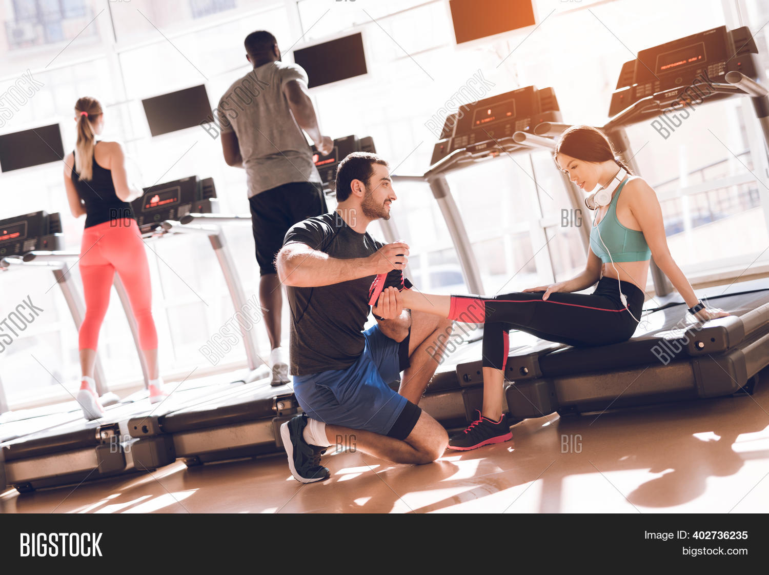 Athletes Engage Modern Image & Photo (Free Trial) | Bigstock