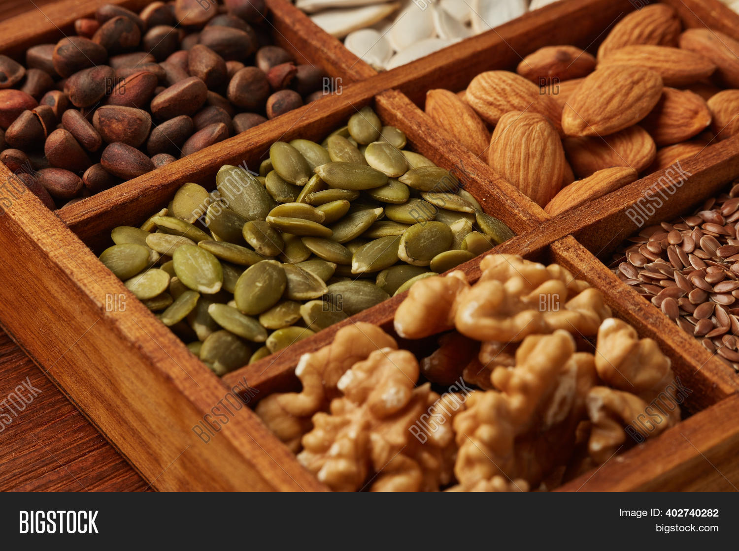 Various Varieties Nuts Image & Photo (Free Trial) | Bigstock