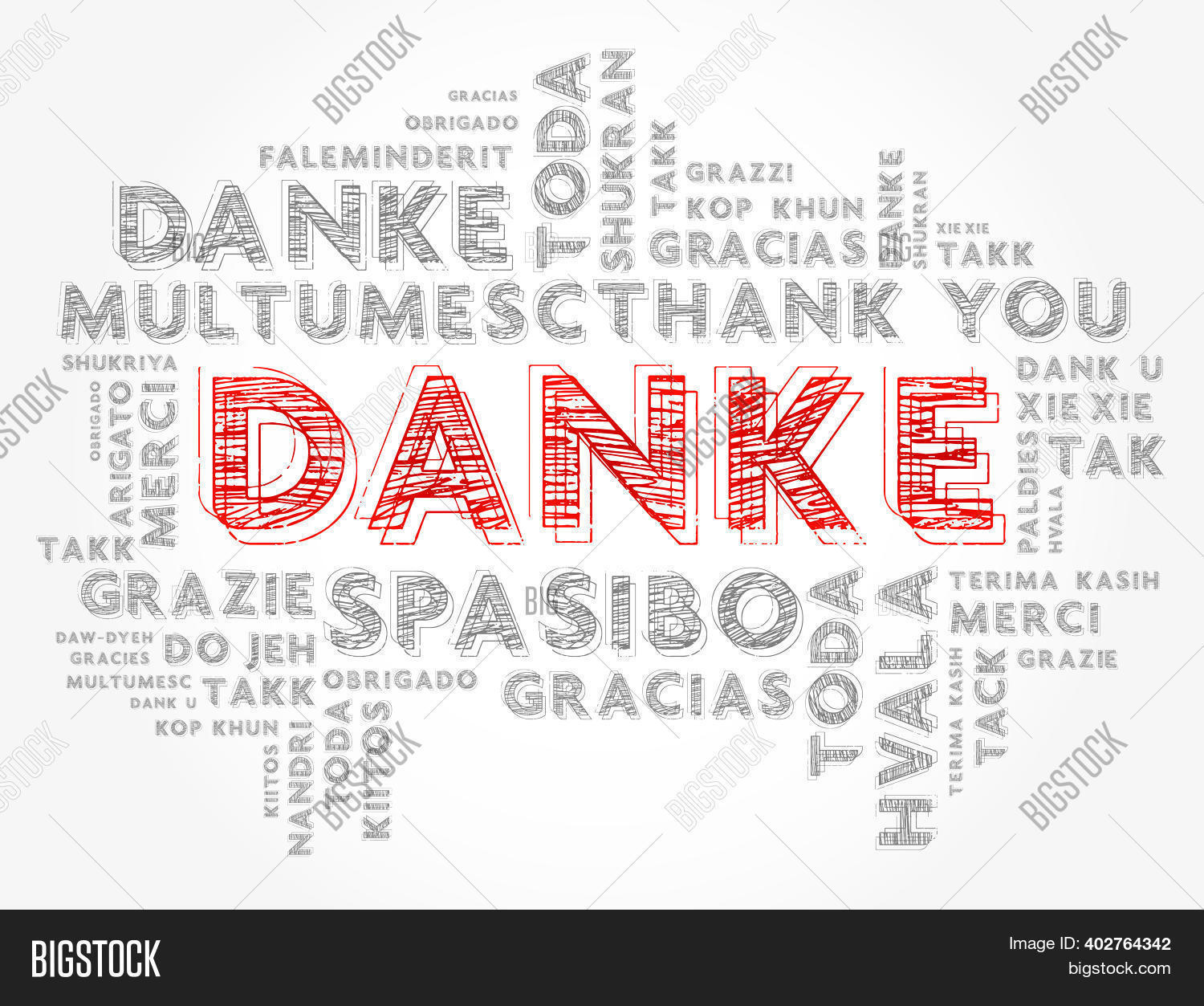Danke (thank You Image & Photo (Free Trial) | Bigstock