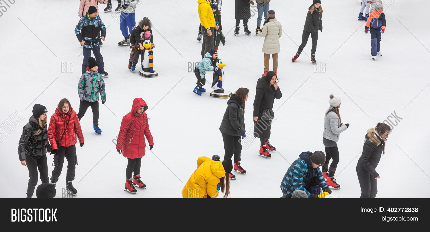 Ice-skating People Image & Photo (Free Trial) | Bigstock