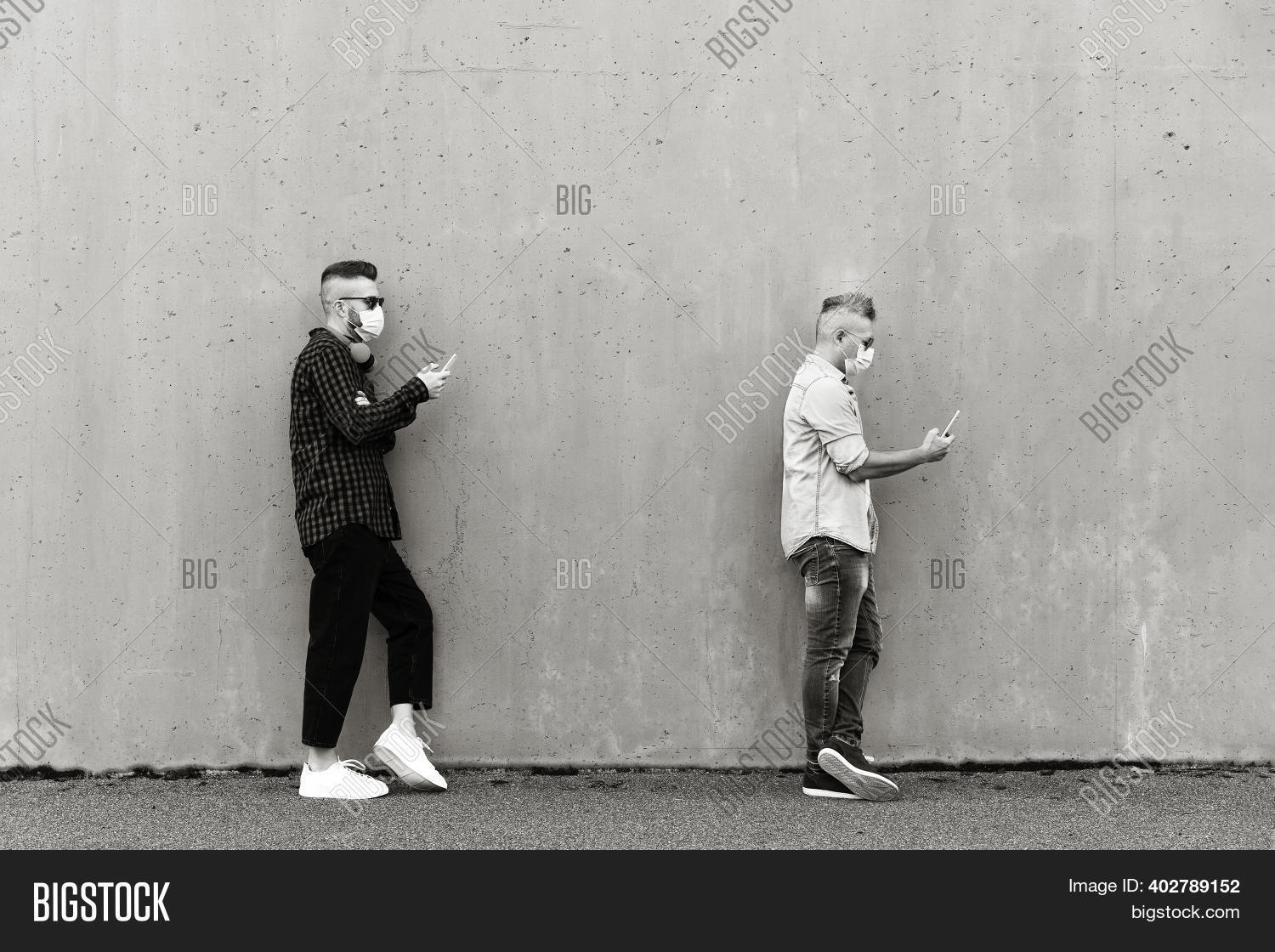 Cool Men Line Using Image & Photo (Free Trial) | Bigstock