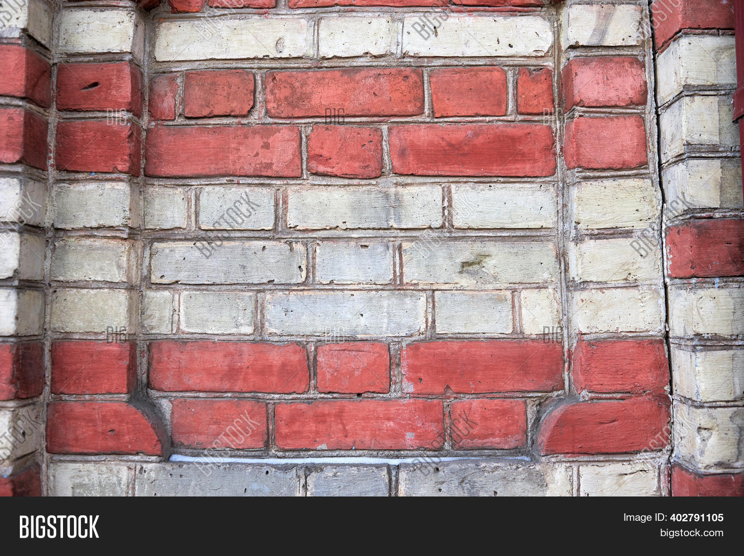 Red White Brick Image & Photo (Free Trial) | Bigstock