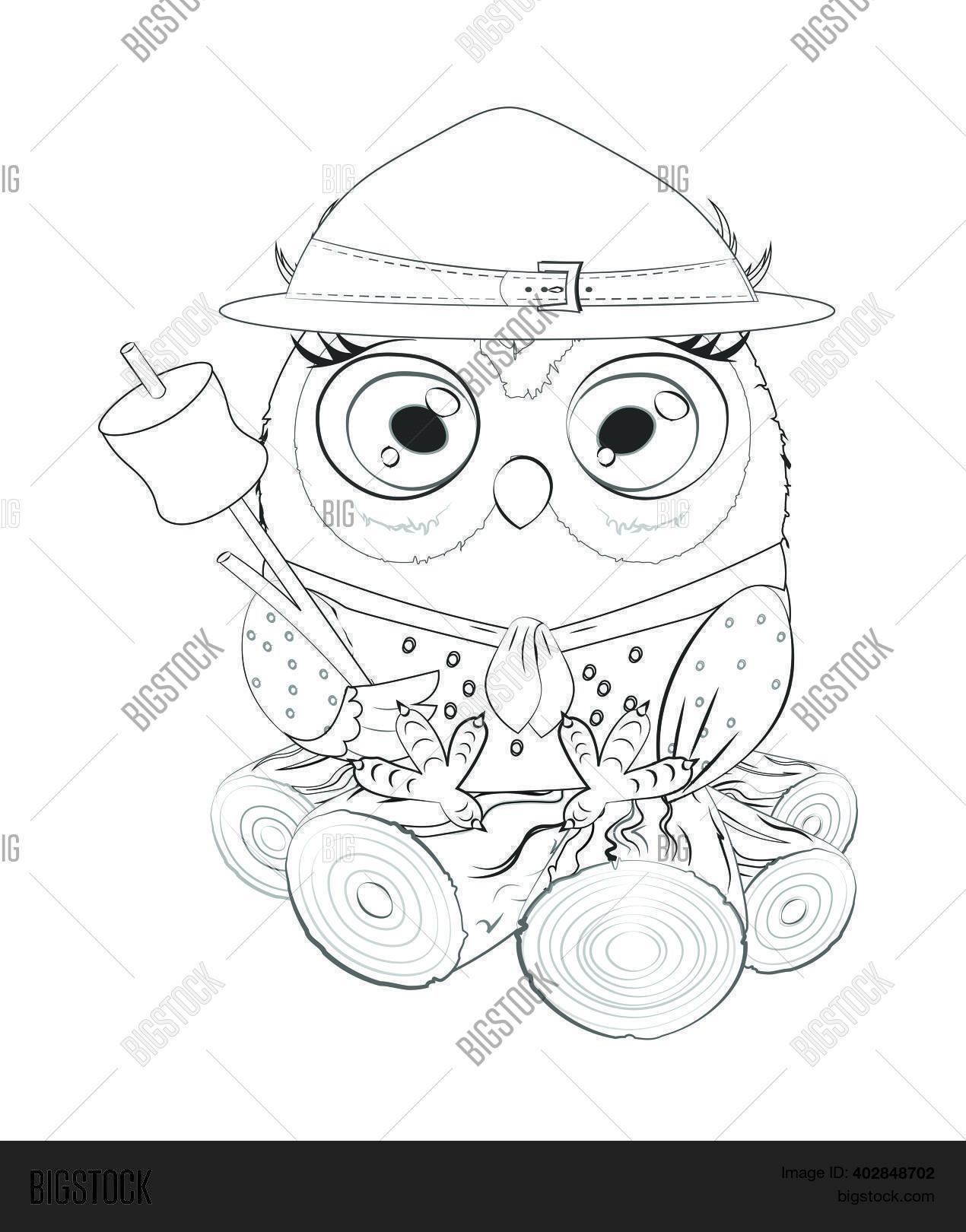 Coloring Book Cute Vector & Photo (Free Trial) | Bigstock
