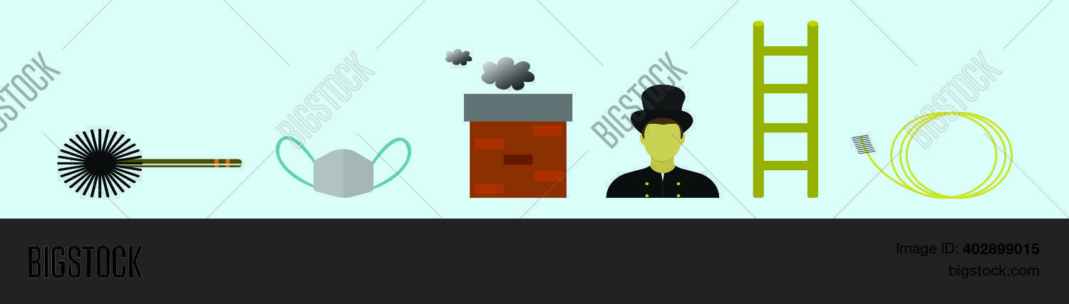 Set Chimney Sweep Vector & Photo (Free Trial) | Bigstock