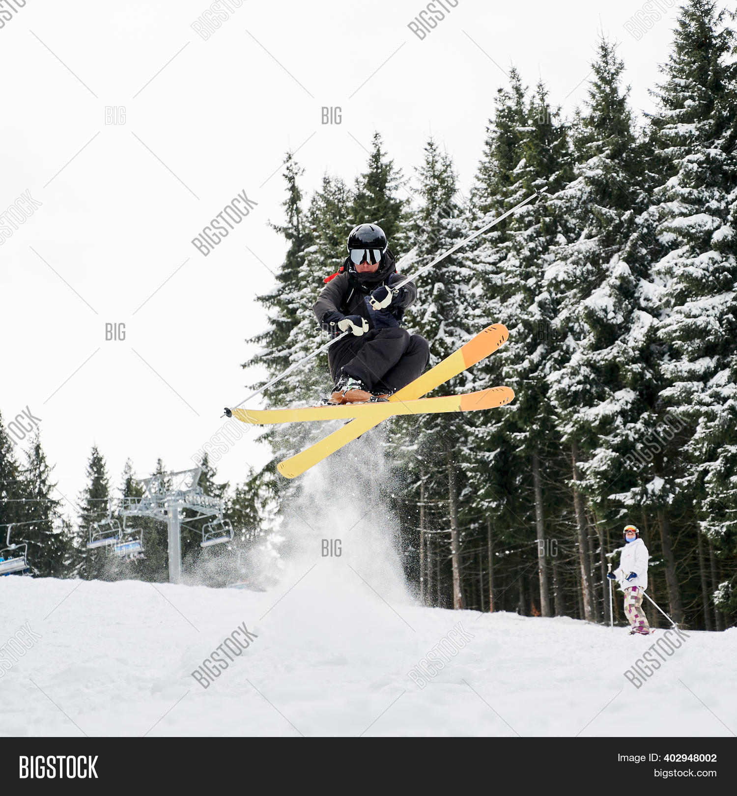 Male Skier Ski Suit Image & Photo (Free Trial) | Bigstock