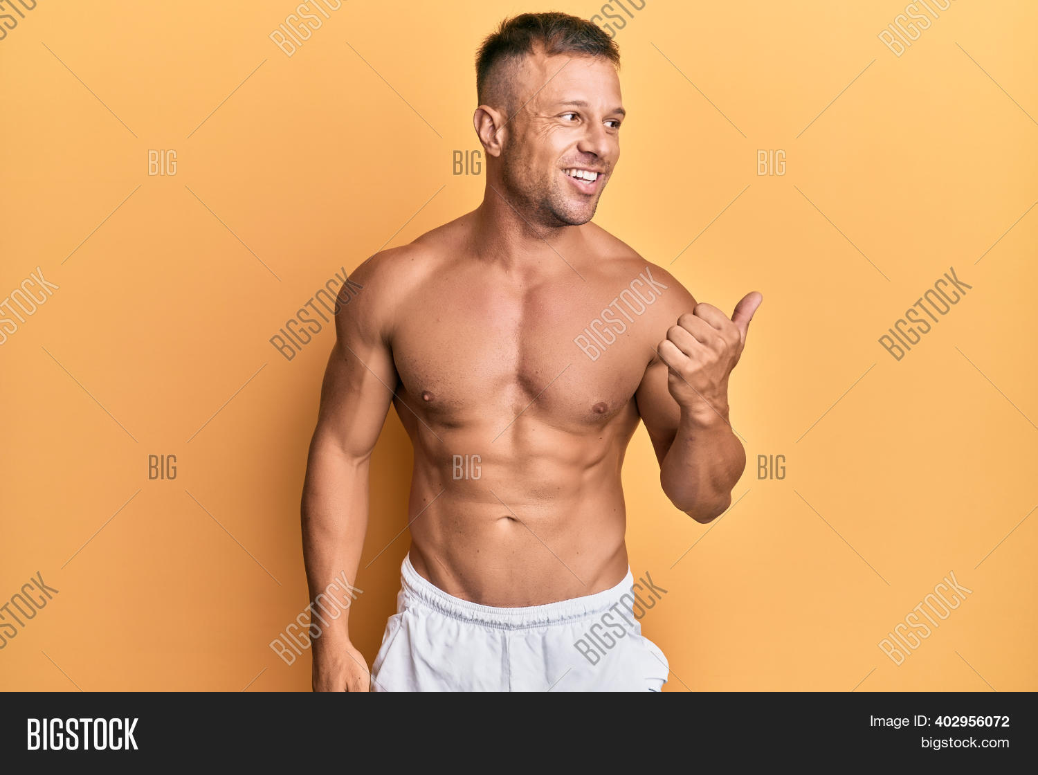 Handsome Muscle Man Image & Photo (Free Trial) | Bigstock