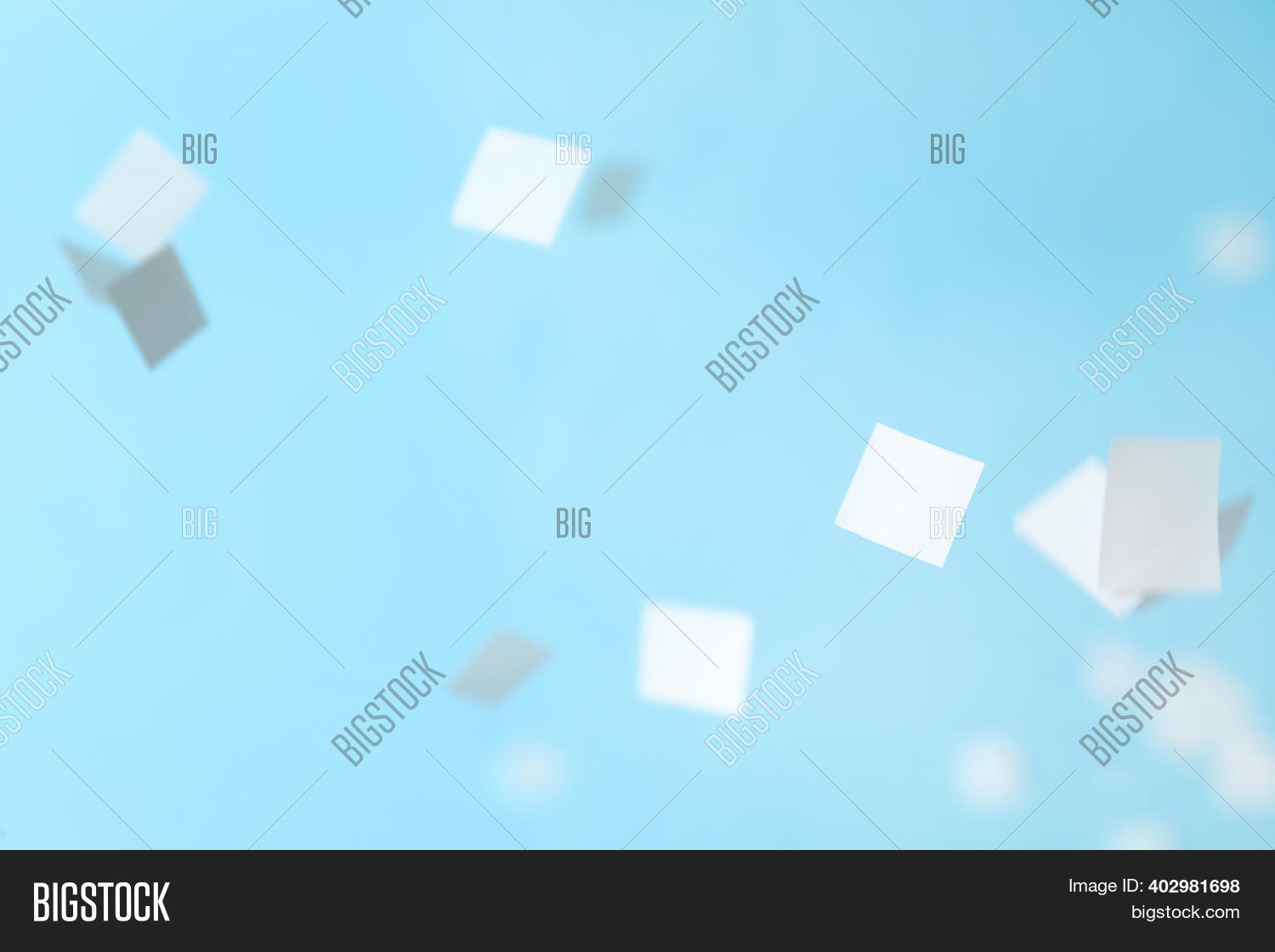 White Confetti Falling Image & Photo (Free Trial) | Bigstock