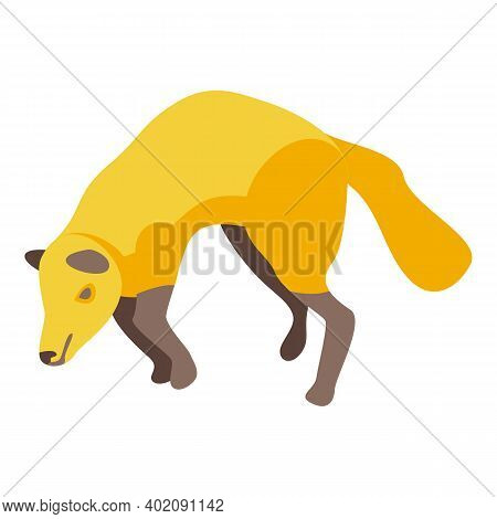 Jumping Fox Icon. Vector & Photo (Free Trial) | Bigstock
