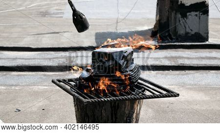 Boiling Tar Images, Illustrations & Vectors (Free) - Bigstock