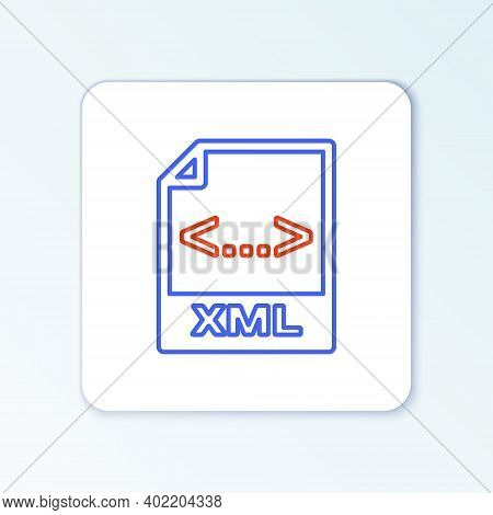 Line Xml File Vector & Photo (Free Trial) | Bigstock