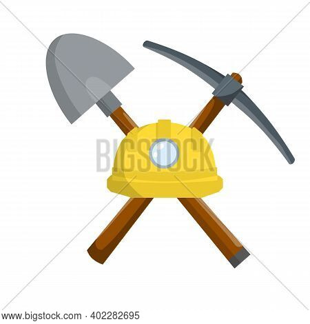 Pick Shovel. Miner Vector & Photo (Free Trial) | Bigstock