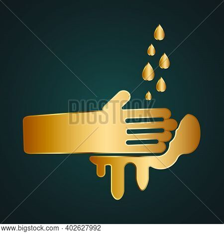 Hand Wash Water Sign Vector & Photo (Free Trial) | Bigstock