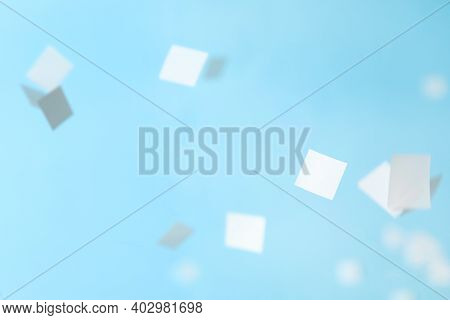 White Confetti Falling Image & Photo (Free Trial) | Bigstock