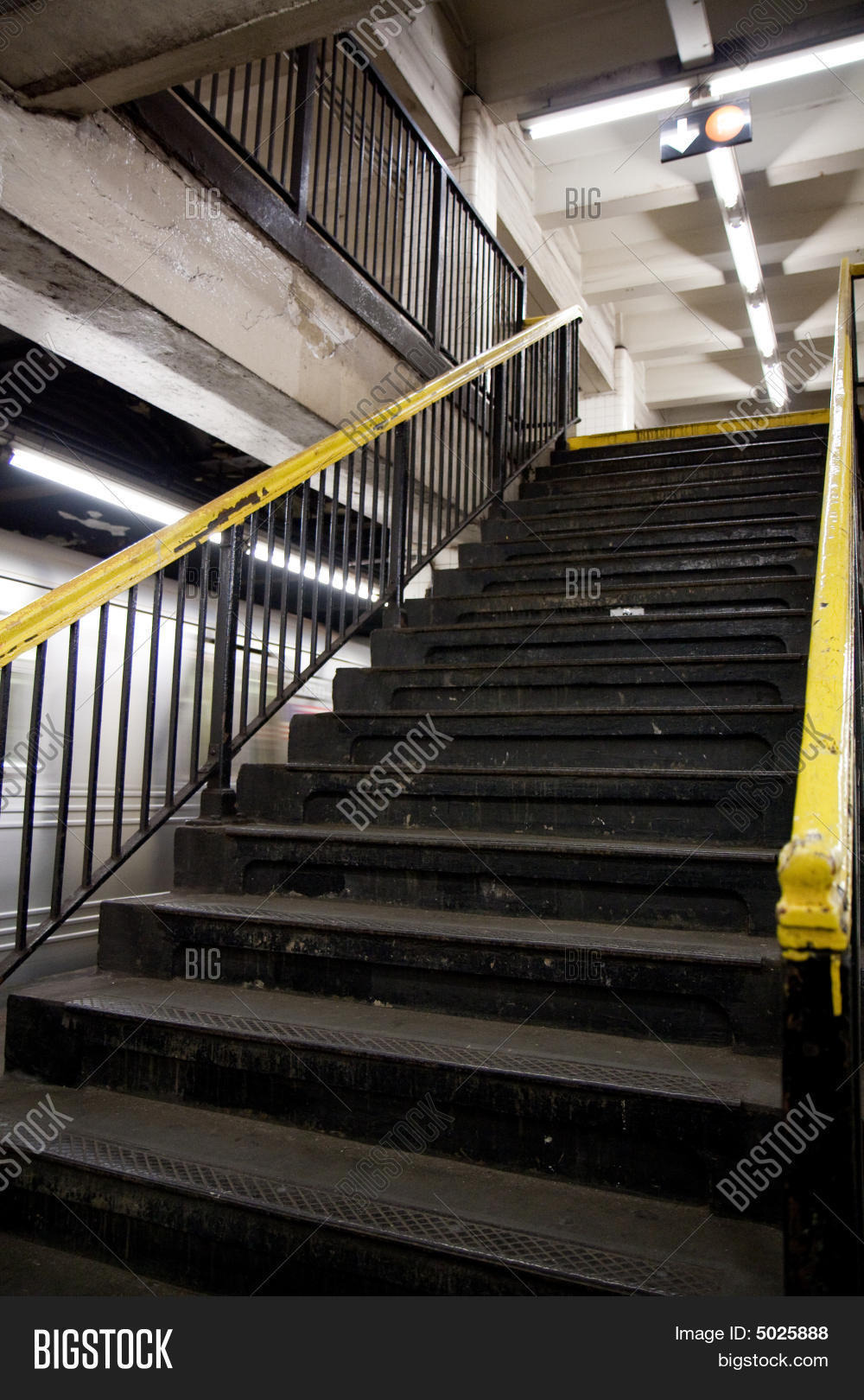 Subway Stairs Image & Photo (Free Trial) | Bigstock