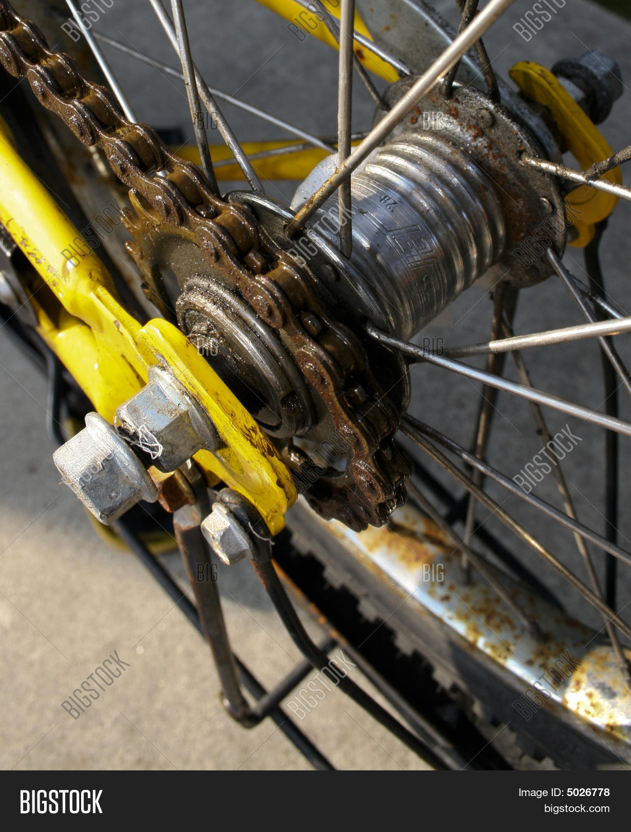 Old Rusty Bike Image & Photo (Free Trial) | Bigstock
