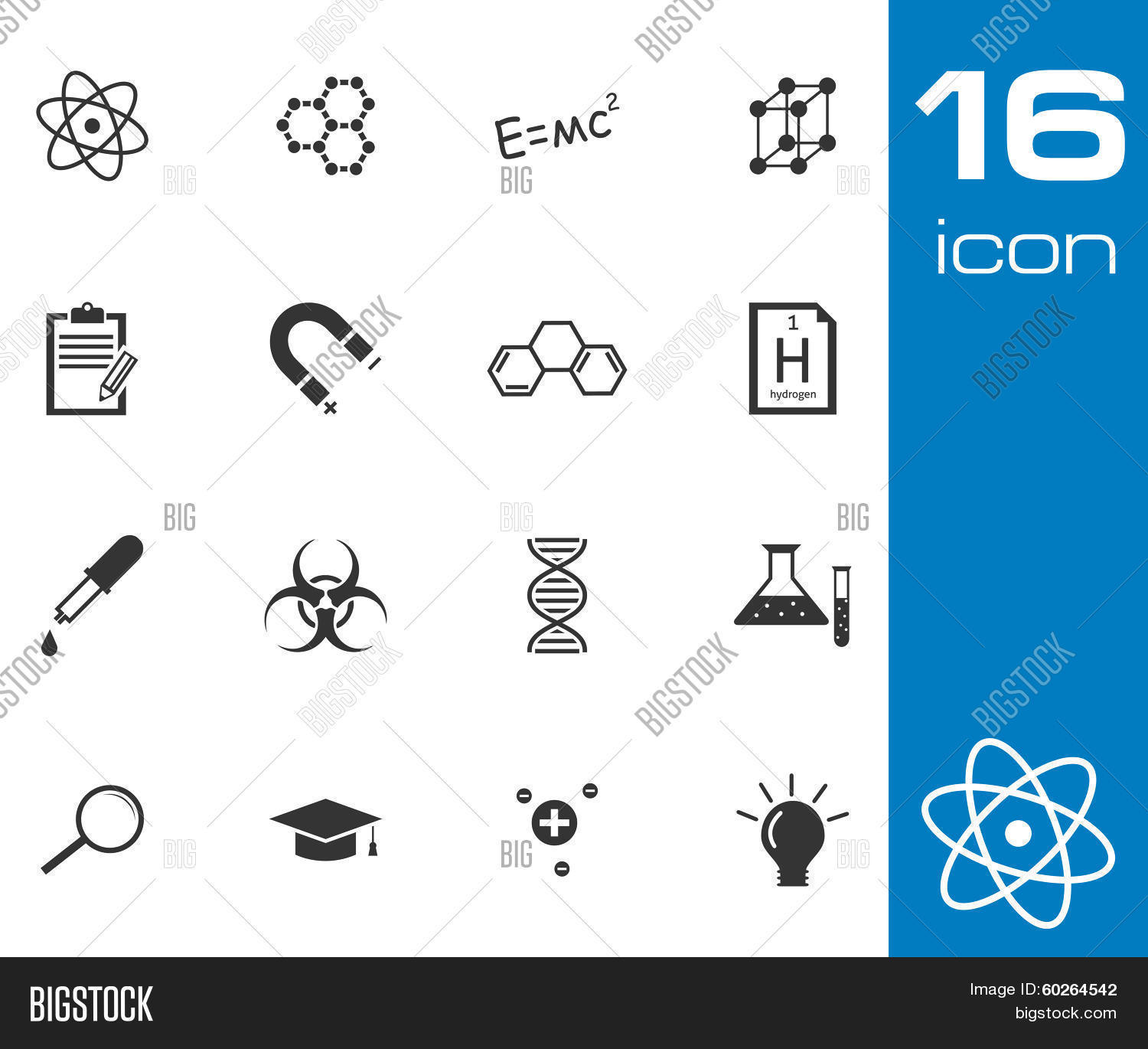 Vector Black Science Vector & Photo (Free Trial) | Bigstock