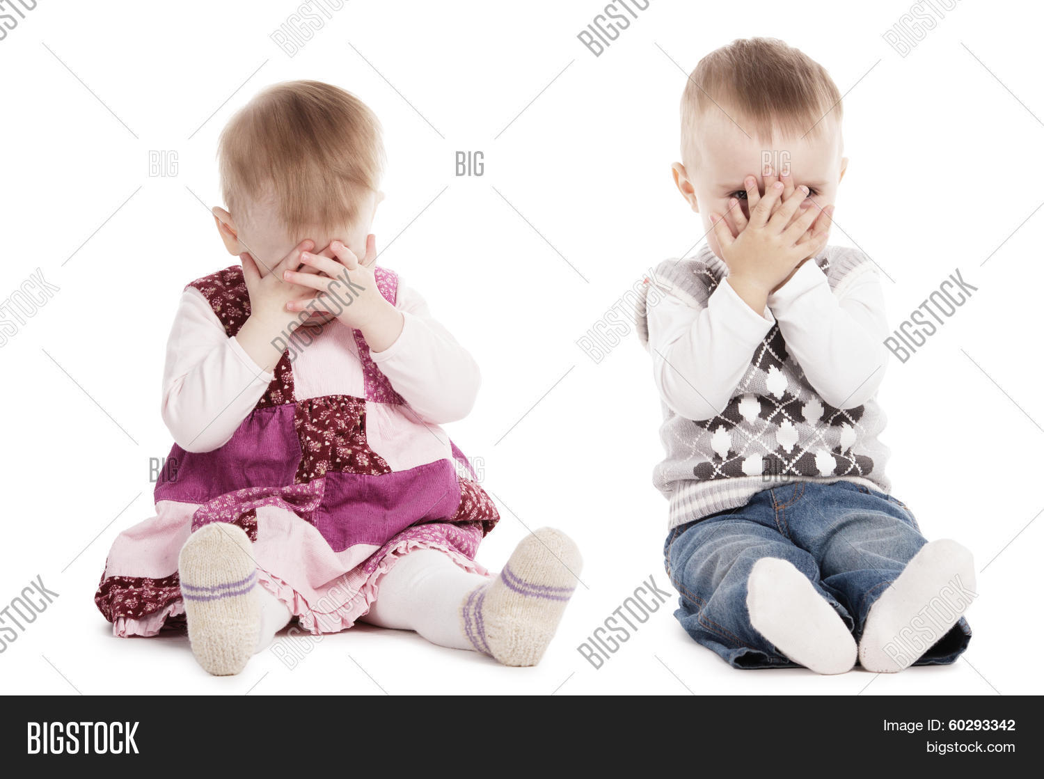 Children Playing Hide Image & Photo (Free Trial) | Bigstock