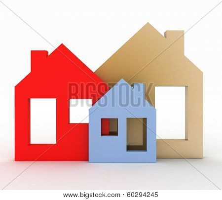 3d Model House Symbol Image & Photo (Free Trial) | Bigstock